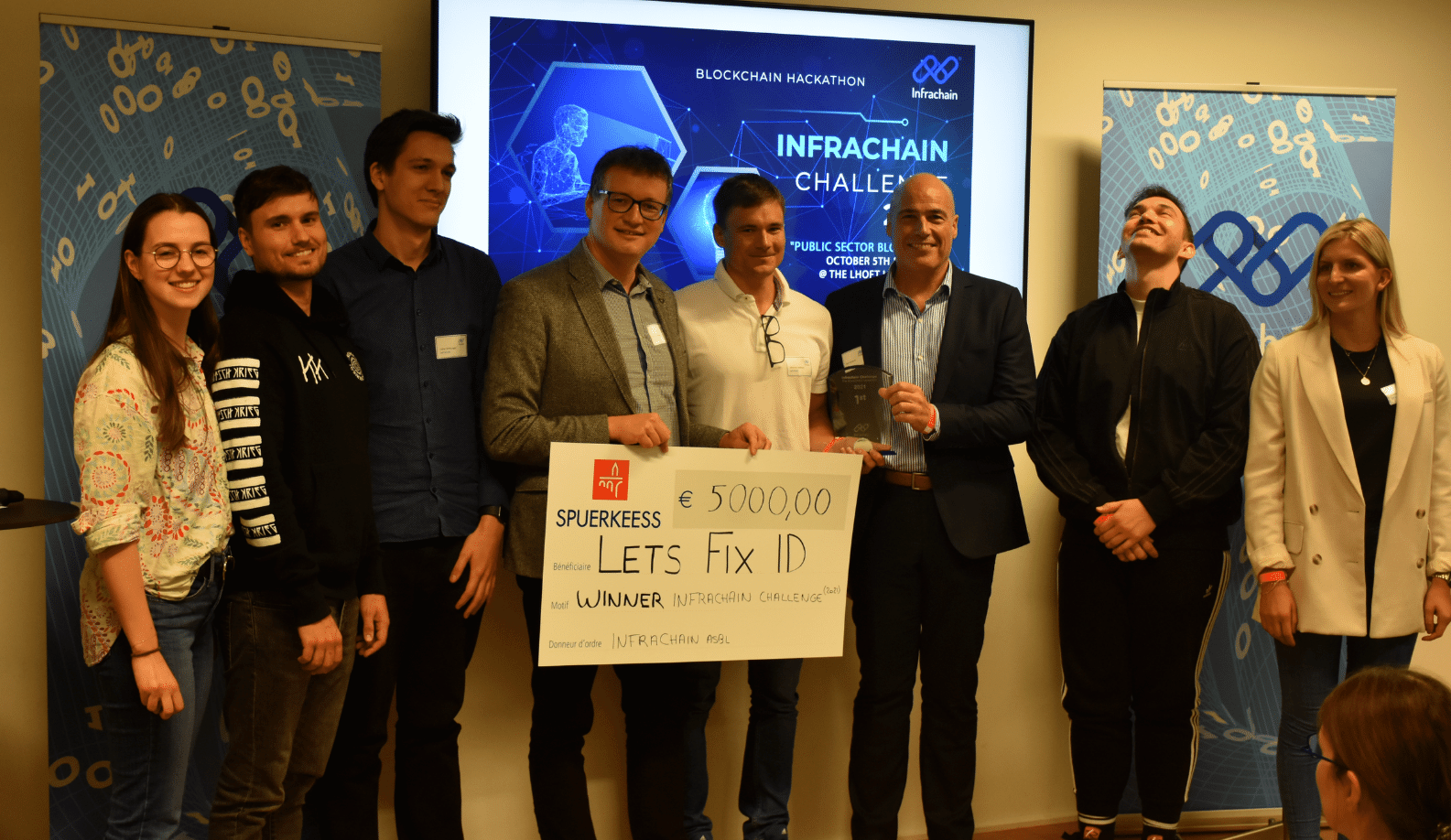 Let’sFixID wins the Infrachain Challenge 2021