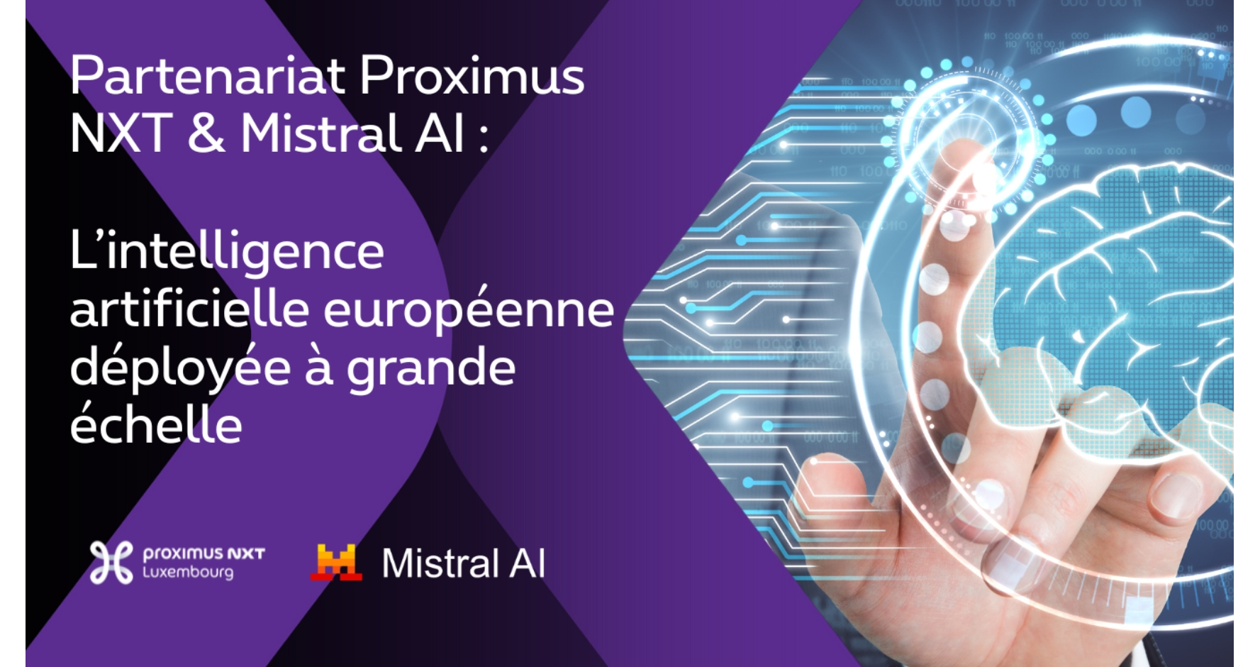 Proximus NXT and Mistral AI: European artificial intelligence deployed ...